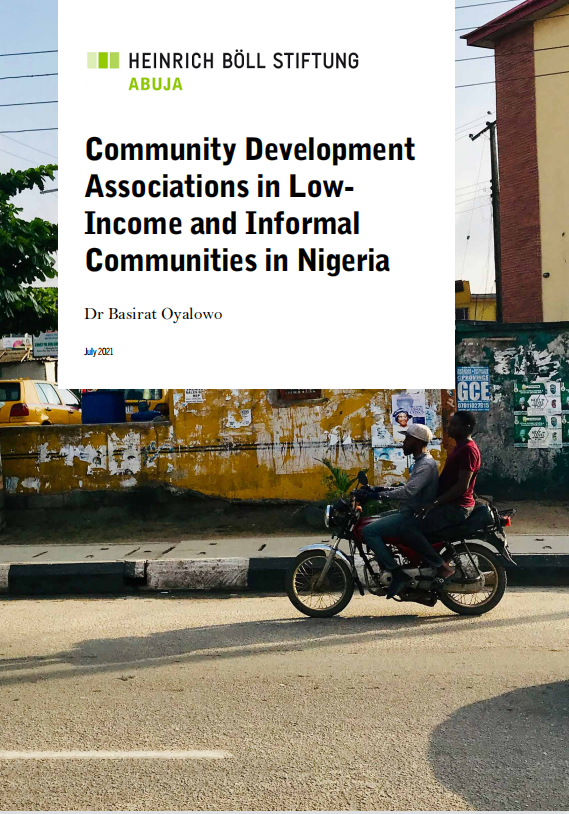 Community Development Associations in Low Income and Informal ...